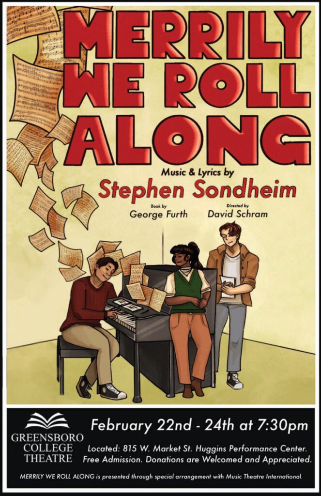 Greensboro College Theatre Department Presents: "Merrily We Roll Along ...
